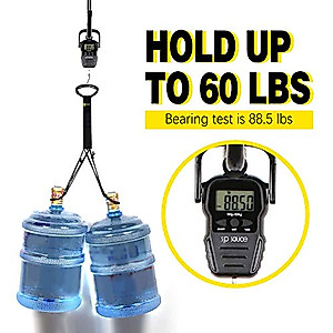 Water Hose Storage Straps (2 Pack) for 50 100 150 ft Water Hose Garden Hose Holder Pool Hose Storage 28" Extension Cord Organizer