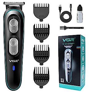 M MITLINK Hair Clippers, Haircut Trimmer Set, Hair Cutting Machine for Men/Kids/Baby/Barber Grooming Cutter Kit, Waterproof Haircut Barber Trimmer Kit with Guide Combs Brush (Black)