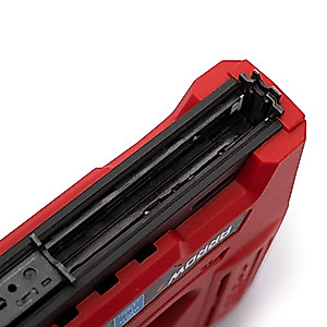 Arrow ET501F Corded 5-in-1 Professional Electric Staple and Nail Gun, Wire Stapler, and Brad Nailer for Upholstery, Framing, Insulation, Crafts, Fencing, and Cable, Black/Red