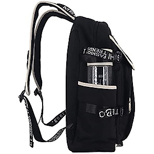 Roffatide Anime Demon Slayer Kamado Tanjirou Kamado Nezuko Laptop Backpack with USB Charging Port