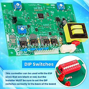 Replacement for Harman Pellet Stove Control Board 1-00-05886 4-Output Platinum PCB Circuit Board for Harman Advance, Accentra 52i, Accentra Insert P35i P43 P61 P61A P68 XXV 3-20-05886 3-20-05374