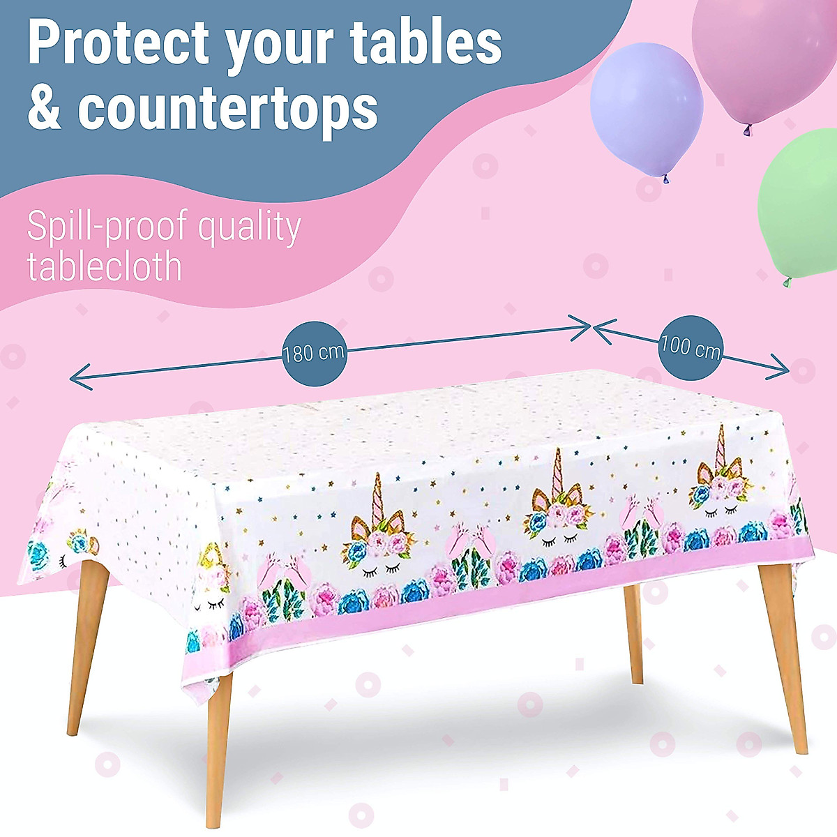 Discovering DIY Unicorn Birthday Decorations for Girls - Party Supplies Kit for 16 Guests w/ Plates, Cups, Goody Bags, Utensils, Napkins, Cake Cutter & Topper, Candles, Table Cloth and Banner
