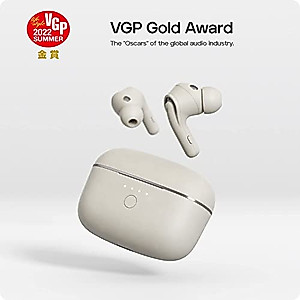 Tribit True Wireless Earbuds, Active Noise Cancelling Bluetooth Earphones Transparency Mode 6Mics ENC Hearing Compensation Audiodo Personal Sound 36H Playtime Headphones in Ear, FlyBuds C1 Pro