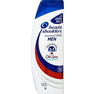Head & Shoulders Old Spice Pure Sport Dandruff 2 in 1 Shampoo and Conditioner, 12.8 Fl Oz