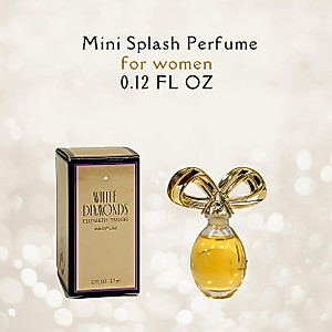 WHITE DIAMONDS by Elizabeth Taylor Mini Perfume .12 oz