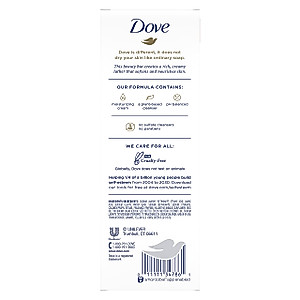 Dove Beauty Bar For Softer Skin Coconut Milk More Moisturizing Than Bar Soap, 3.75 Ounce - 6 Count (Pack of 1) - Packaging May Vary