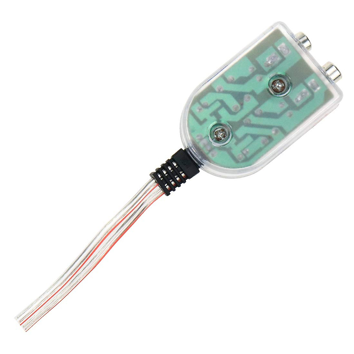 AUTUT 2 Pcs High to Low Speaker Impedance Converter Audio Signal Adapter for Speaker Output to RCA Line Control Car Amplifier Wiring