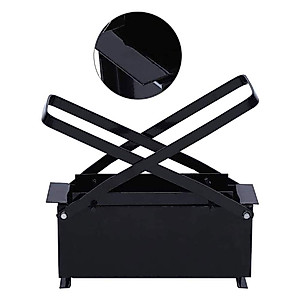 Fire Brick,Fire Bricks for Wood Stove,Wood Stove Fire Brick,Newspaper Clumping Press, Brick Briquette Machine Paper Log Fire Eco Recycle Newspaper Fuel Block for Heating Fire