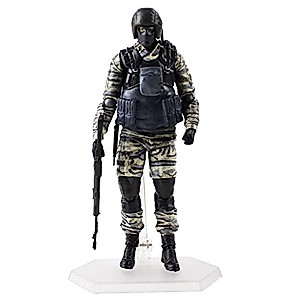 Nmomoytu Sons of Liberty Figma 298 Gurlukovich Solider Snake Movable Figurine Action Figure Collectible 15cm