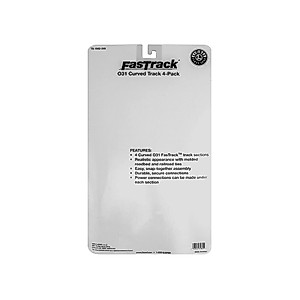 Lionel FasTrack O31 Full Curve 4 Pack, O Gauge