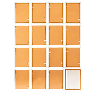 Vice Minimalist Playing Cards - Neon Orange and Pink Dual-Pack Decks - Poker Size, Standard Index, Plastic-Coated, Fluorescent with Simple Design + Spot UV Gloss - Cool Playing Cards and Novelty Gifts