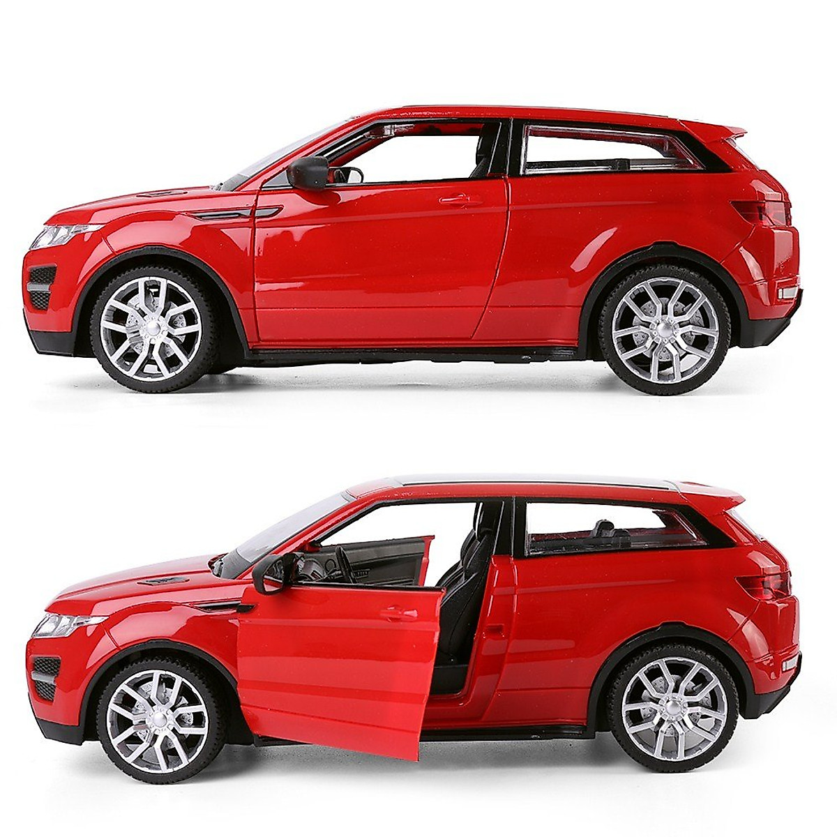 Blue Block Factory 4 x 4 Land Cruiser 1:16 Scale Remote Control, Crimson Red, 10.5" x 4.5"