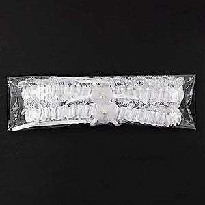 Wedding Bridal Legs Garter Set Toss Garters Keepsake Garter Lace Belt White