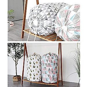 Axgo Quilt Storage Pouch, 1 Pack Foldable Bundle Dust-Proof Organizers Bags, Black&White Grid