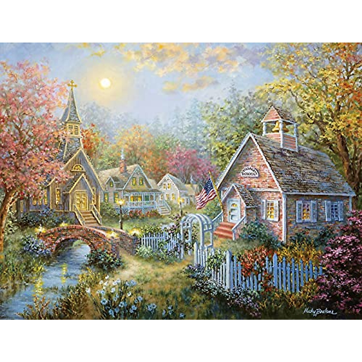 Springbok Majestic 500 Piece Wood Jigsaw Puzzle - Moral Guidance