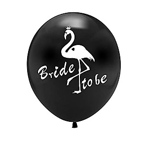 15 Pcs Black And White Flamingo Balloons, 12inch Pink Flamingo Latex Balloon For Hawaiian Theme Tropical Party Decorations Luau Summer Birthday Wedding Party Decoration Supplies