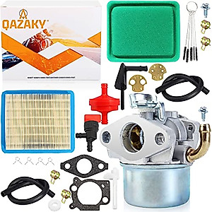 QAZAKY Carburetor Compatible with 12S252 12T102 12T112 12T132 12T152 12T202 12T212 12T232 12T252 12T292 157102 157112 157117 157202 157302 591299 690046 Garden Tiller 5.5hp 6HP 8.25HP