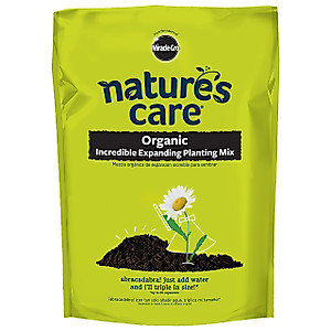 Nature's Care 74167120 Organic Incredible Expanding Planting Mix, 0.67 cu. ft