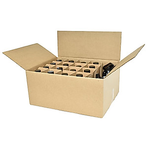 (Pack of 16) 16 oz. Amber Boston Round with Black Poly Cone Cap and 16 Black Trigger Sprayers