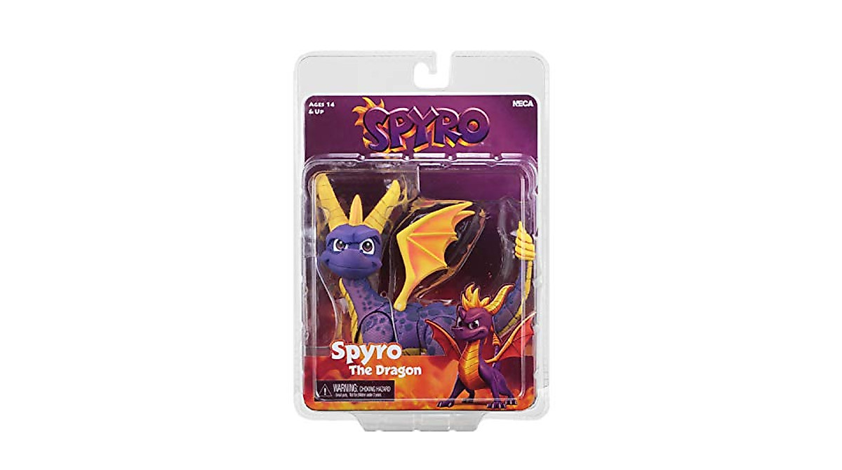 Spyro the Dragon Action Figure - NECA 7" Fully Articulated Collectible