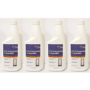 Bagean Replacement for Kenmore 4396808 Ice Machine Cleaner 16 oz. for freestanding ice machines (4-Pack)