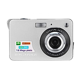 YUUAND Portable Camera Digital Camera 2.7-Inch 18MP TFT High-Definition Screen Mini Portable Compact Camera