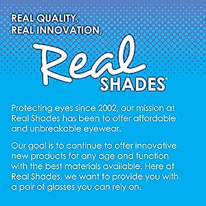 REAL SHADES Unbreakable Kids Sunglasses - 100% UV Protection and Shatterproof Lens with Adjustable Strap for Boys and Girls, Cherry Pink/Lime Green, Baby 0+