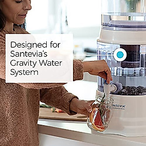 Fluoride And Chlorine Replacement Filter Gravity Water System, Alkaline and Adds Minerals