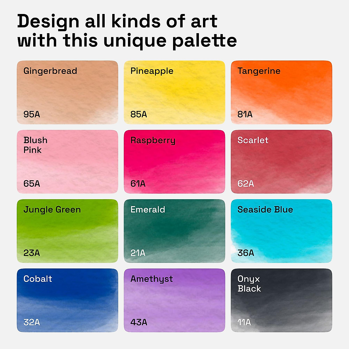 ARTISTRO 12 Watercolor Markers Set – Gift for Girls, Teens & Beginners – Includes Brush Pens, Fineliner and Water Brush – Vibrant, Non-Toxic, Washable – Ideal for Art, Calligraphy & Fun