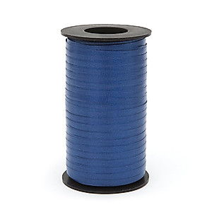 Berwick 1 62 1 62 Splendorette Crimped Curling Ribbon, 3/16-Inch Wide by 500-Yard Spool, Navy
