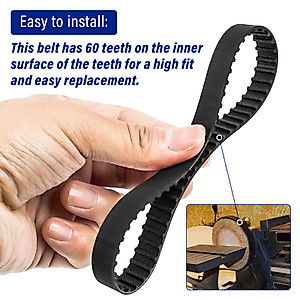 Sander Toothed Drive Belt Compatible With 848530 Porter Cable Fits 351/352 336/337 Variable speed Belt Sanders - 2Pack