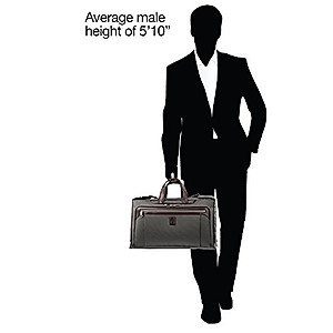 Travelpro Platinum Elite Tri-Fold Carry-On Garment Bag, Men and Women, Vintage Grey, 20-Inch