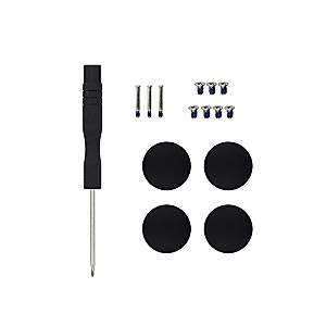 JZK 4 x Rubber case feet pad with Screws Screwdriver kit for Apple MacBook Pro A1278 A1286 A1297 13 15 17 inch Bottom case