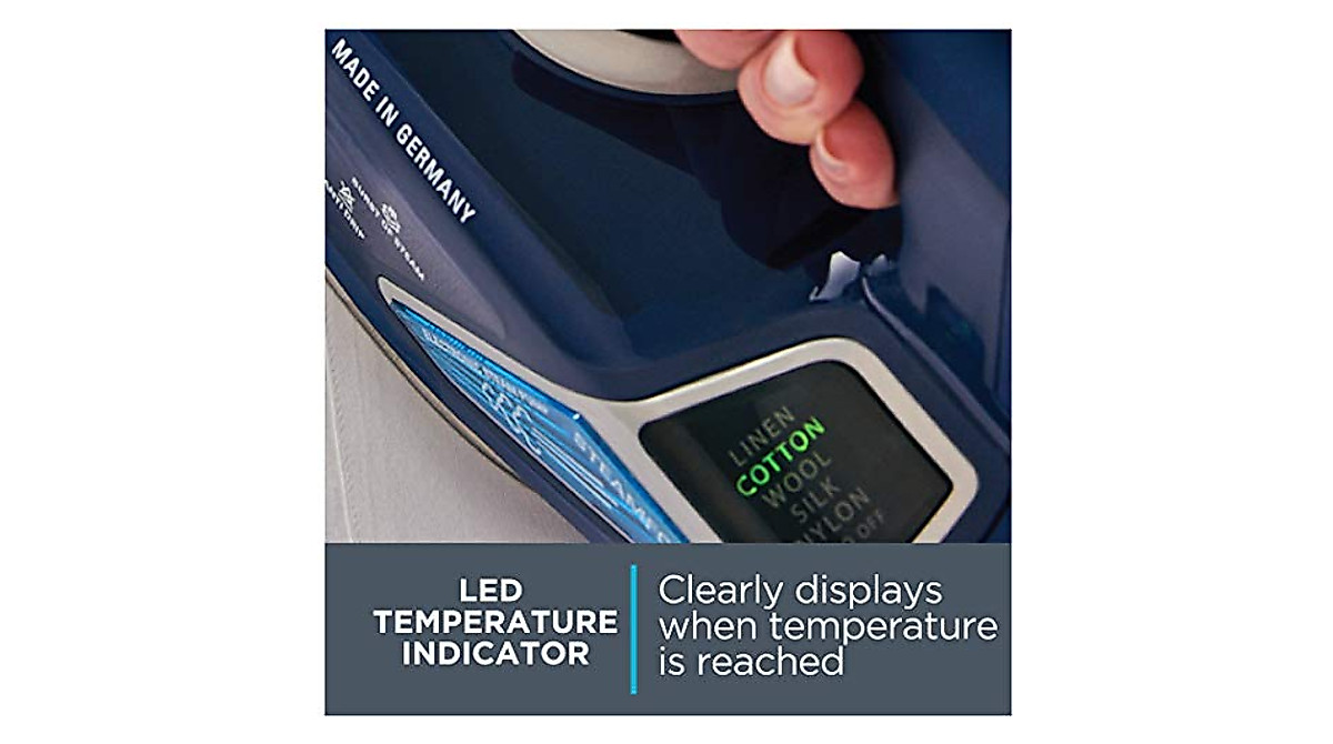 Rowenta DW9280 Steam Iron - 1800W, Digital Display, Auto Off