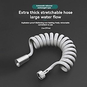 Handheld bidet spray bidet sprayer advanced stainless steel spray spray, female toilet bidet hose, Muslim shower spray spray, suitable for toilet sprayer Handheld bidet is suitable for family cleaning