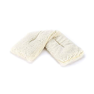 Warmies Cozy Body Faux Fur Lavender Scented Microwavable Neck Wrap - Cream