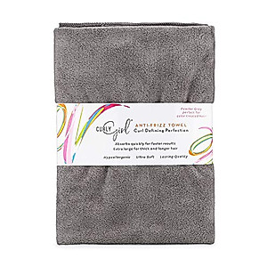 Curly Girl, Curly Hair, Microfiber Hair Towel, Large Microfiber Towel, 22" x 39", Hair Towels for Women, Anti Frizz, Super Absorbent
