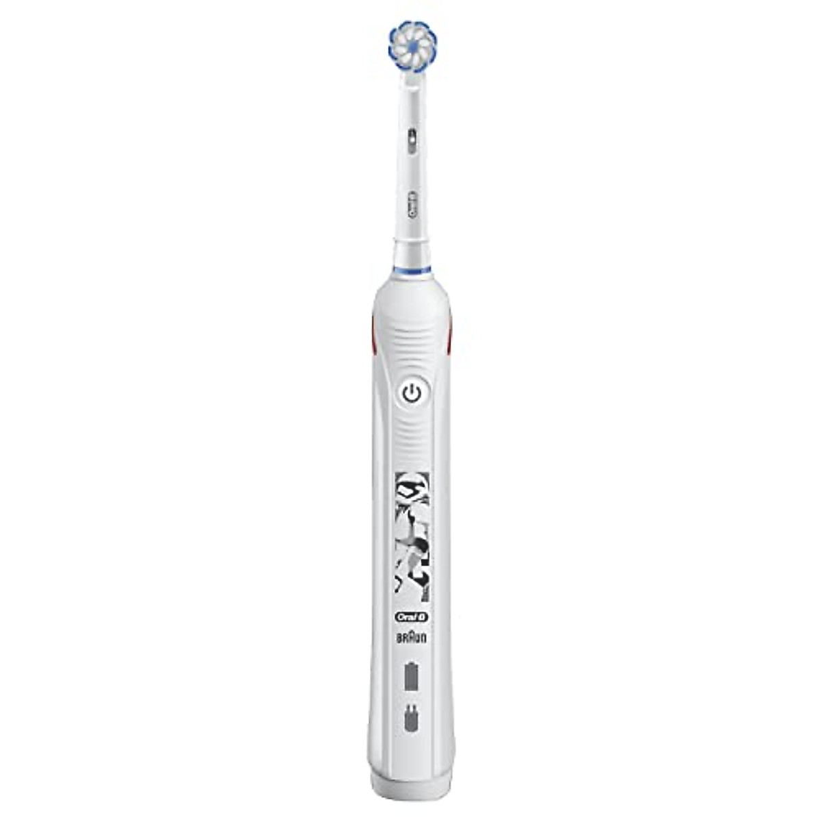 Oral-B Kids Electric Toothbrush with Replacement Brush Heads, Featuring Star Wars, for Kids 6+