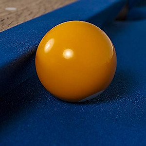 American Legend Kirkwood 84” Billiard Table with Rustic Blond Finish, K-Shaped Legs and Royal Blue Cloth