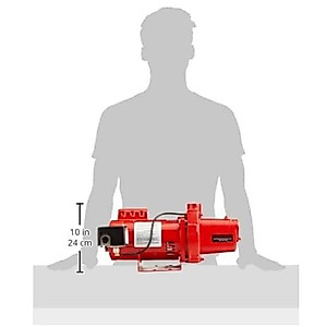 Red Lion RJS-50-PREM 1/2 HP, 12 GPM, 115/230 Volt, Premium Cast Iron Shallow Well Jet Pump, Red, 602206