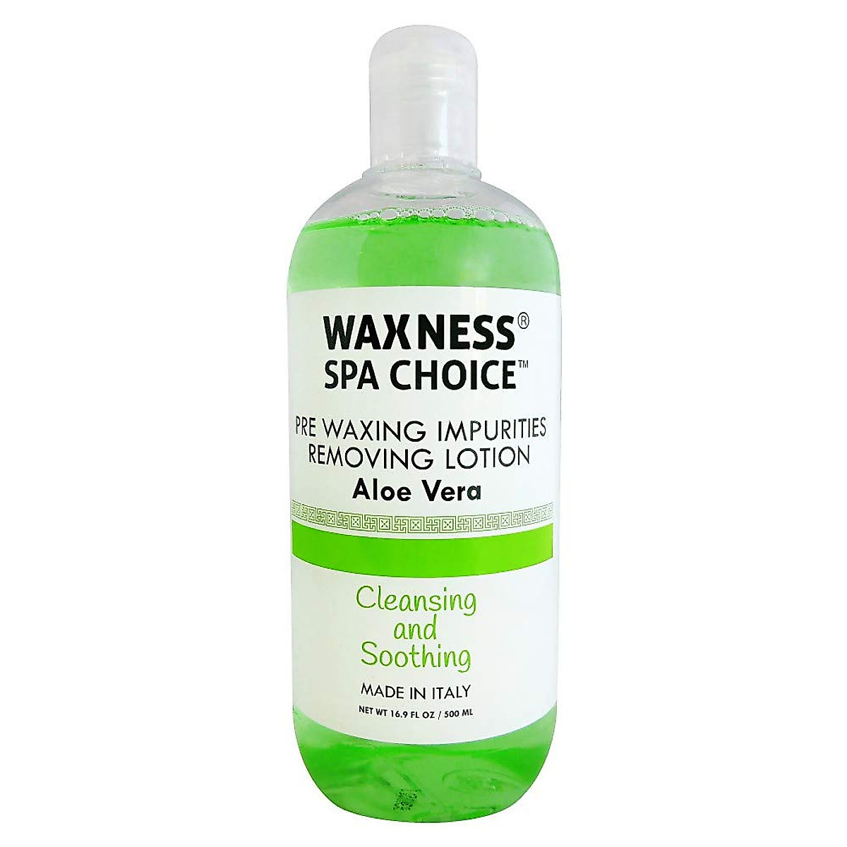 Waxness Spa Choice Pre Post Waxing Lotion Aloe Vera and Argan Oil 2 X 16.9 fl oz / 500 ml