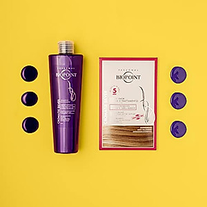 BIOPOINT Cromatix Reviving Silver Shampoo, Purple Shampoo for Blonde Hair, Blue No Yellow Toner for Bleached and Grey Hair - Shampoo Antigiallo per Capelli Biondi