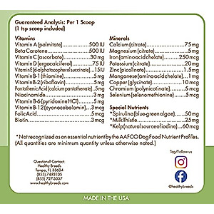 Healthy Breeds Yorkshire Terrier Multi-Essentials Powder for Dogs - an Ideal Supplement of Vitamins, Minerals & Antioxidants for Your Dog - 8 oz