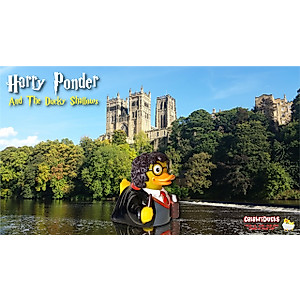 CelebriDucks - Harry Ponder - Floating Rubber Ducks - Collectible Bath Toy Gift for Kids & Adults of All Ages