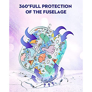 Kokaaee for Airpod Pro & Pro 2 Case Cover Cute Funda Kawaii Women Aesthetic Protector Girls Girly Liquid Glitter Bling Sparkly Design Estuche Keychain Y2K for Apple Airpod Pro 1/2 Cases