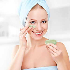 Hulless 3.3 Inch Silicone Facial Mask Mixing Bowl for Facial Mask, Mud Mask and Other Skincare Products Medium Multi colored 5 Pcs.