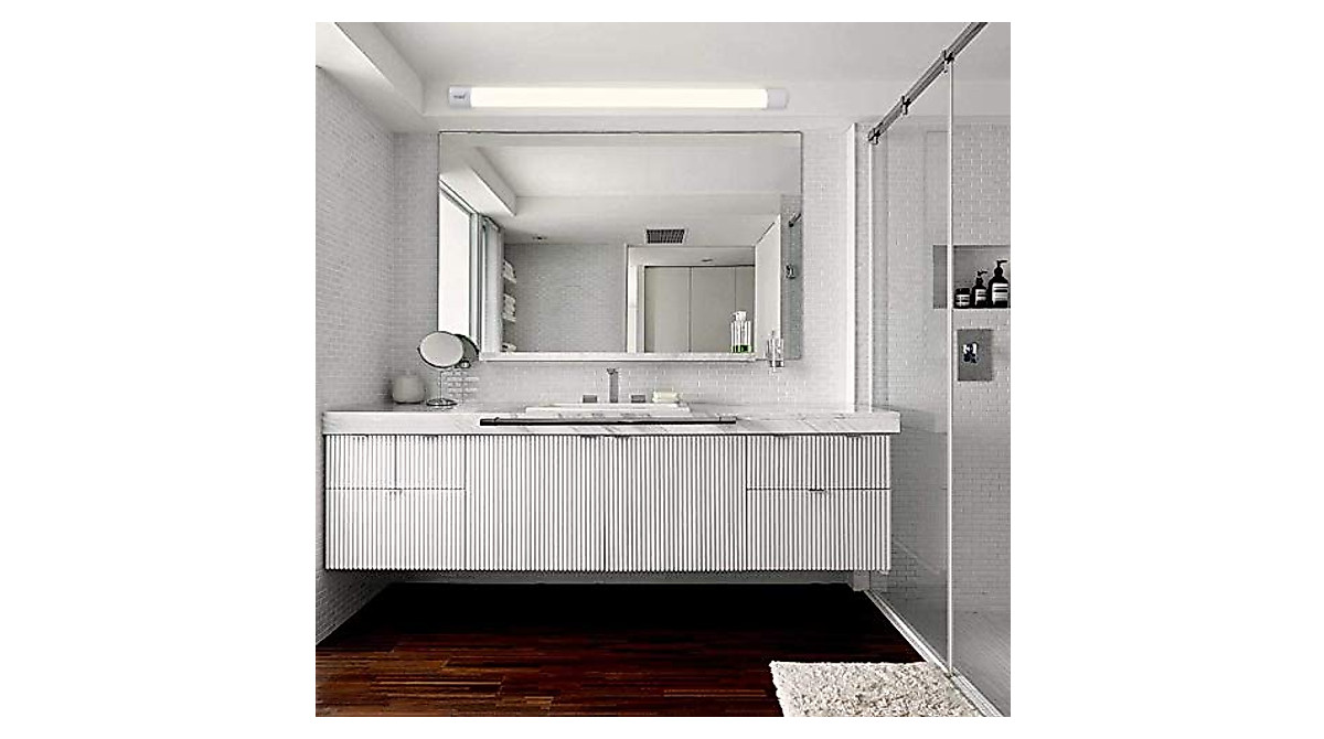 Utility LED Shop Light Fixture 4FT Plug in Ceiling Lights LED Tube ...