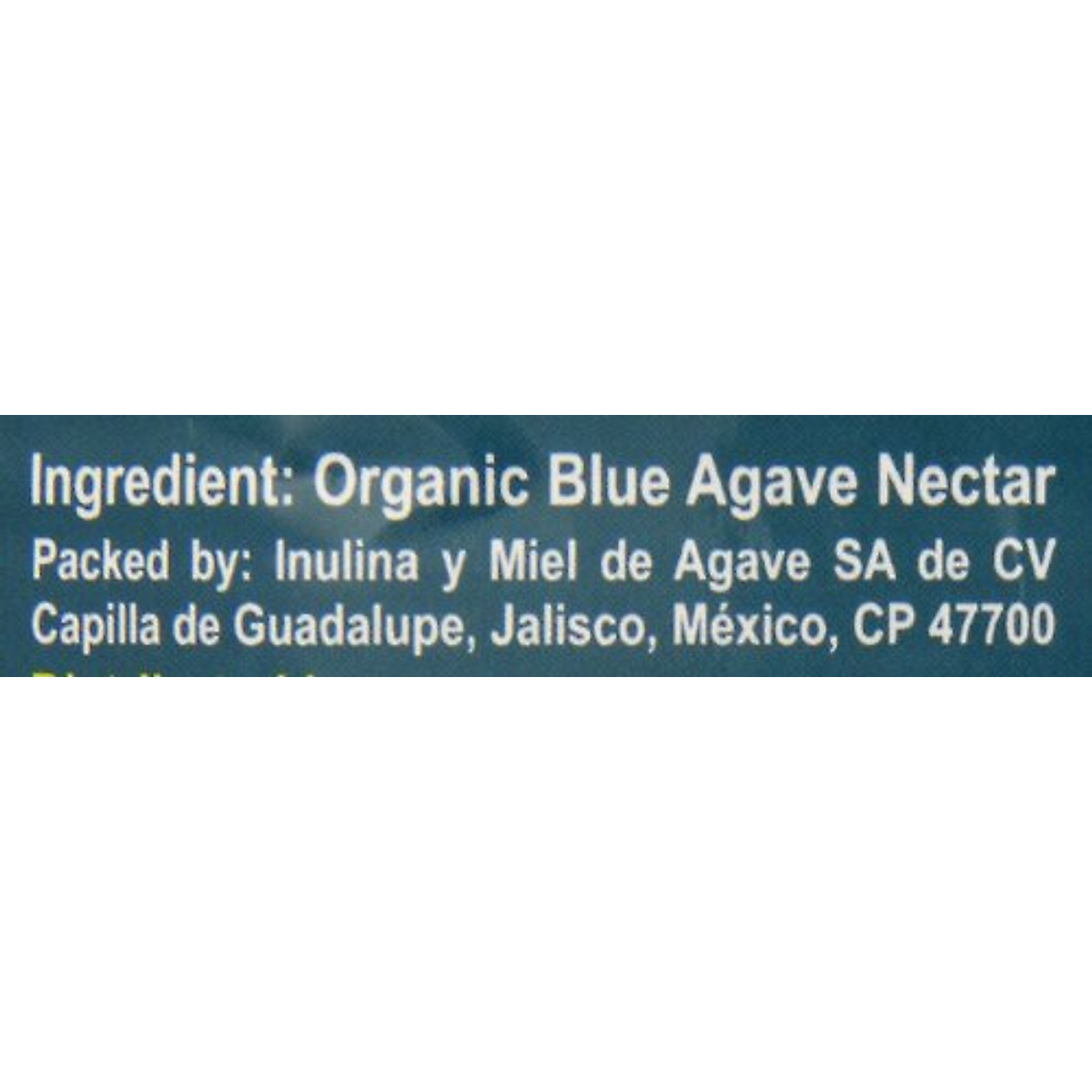 Blue Green Agave Organic Nectar, Light Blue, 176 Ounce