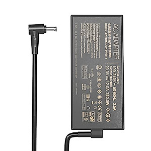 240W Zephyrus Charger ADP-240EB B for ASUS ROG Zephyrus G14 G15 G16 S15 S17 M15 M16 GX550LXS RTX2080 G733QM G733QR G733QS GX701 ROG Strix Scar 15 17 Laptop Power Adapter