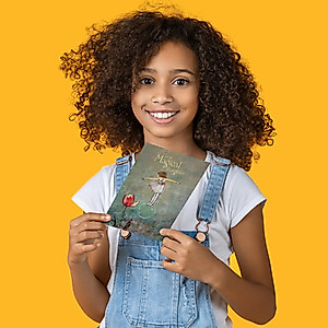 Tree-Free Greetings - Birthday Cards for Daughter - Artful Designs - 1 Card + Matching Envelopes - Made in USA - 100% Recycled Paper - 5"x7" - Floating on a Bubble (GO61459)